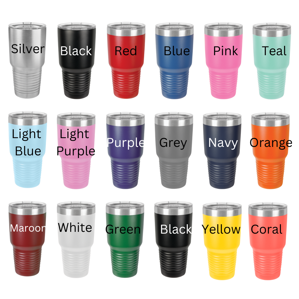 Custom School Spirit Wear | Discovery Ridge Elementary Etched Tumblers ...