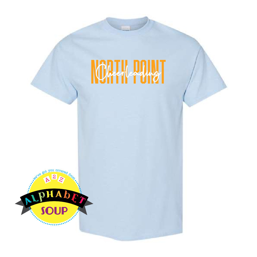 Custom Team Spirit Wear | North Point Cheer Camp Tees – Alphabet Soup ...