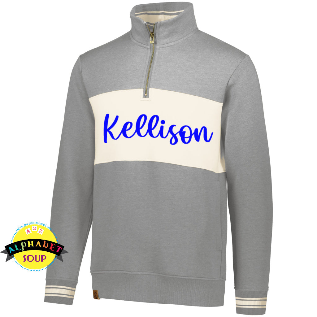 Custom School Spirit Wear | All American Quarter Zip Pullover ...