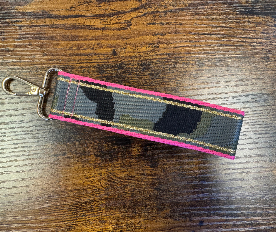 Camo Keychain – Alphabet Soup Designs