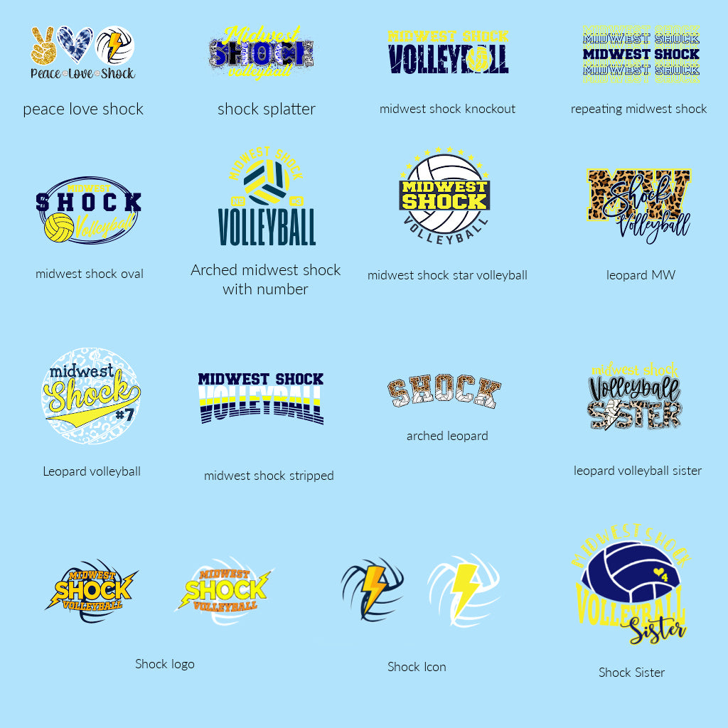 Custom Team Spirit Wear | Midwest Shock Performance Hoodie – Alphabet ...