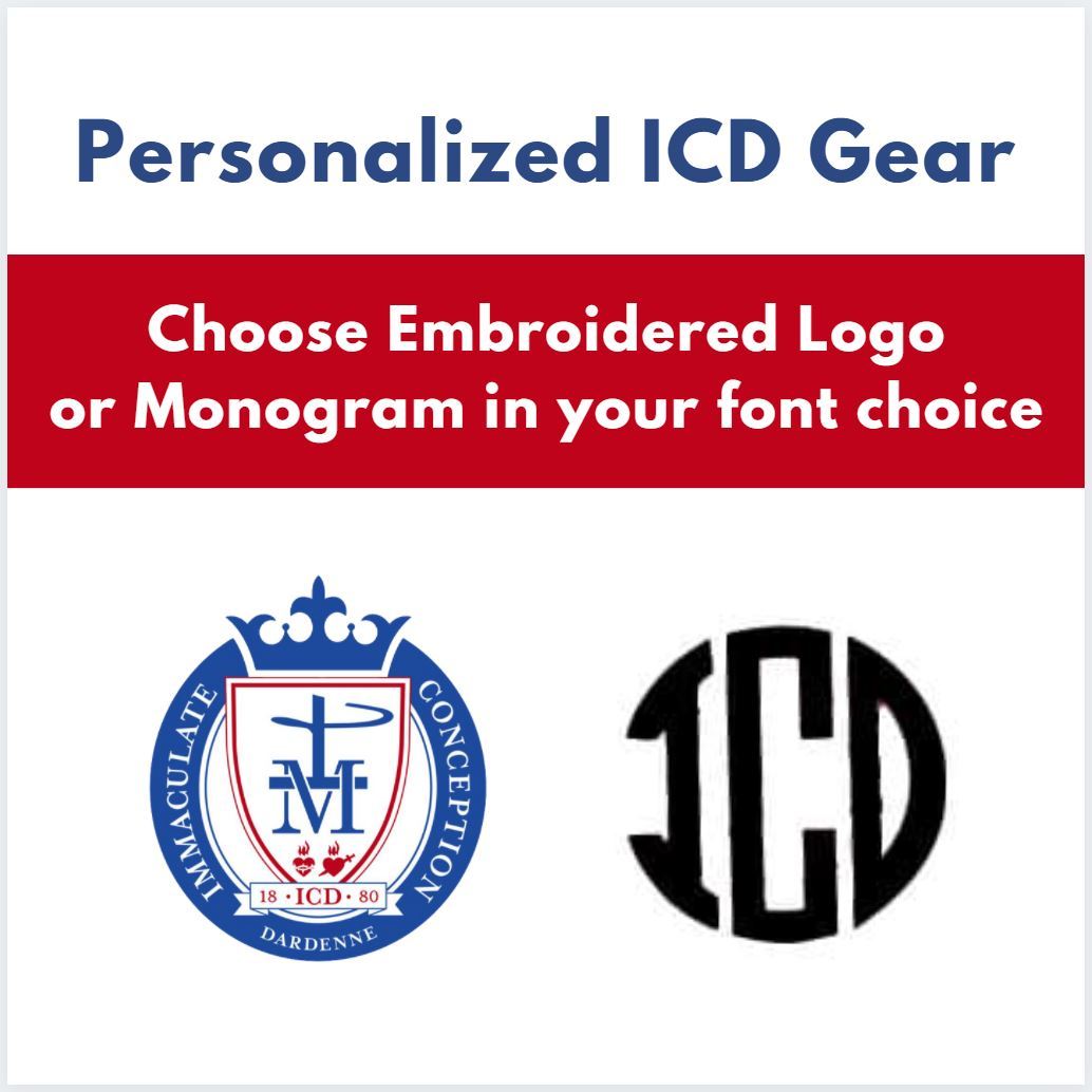 ICD Logo or Monogram Kids Head Wrap – Alphabet Soup Designs